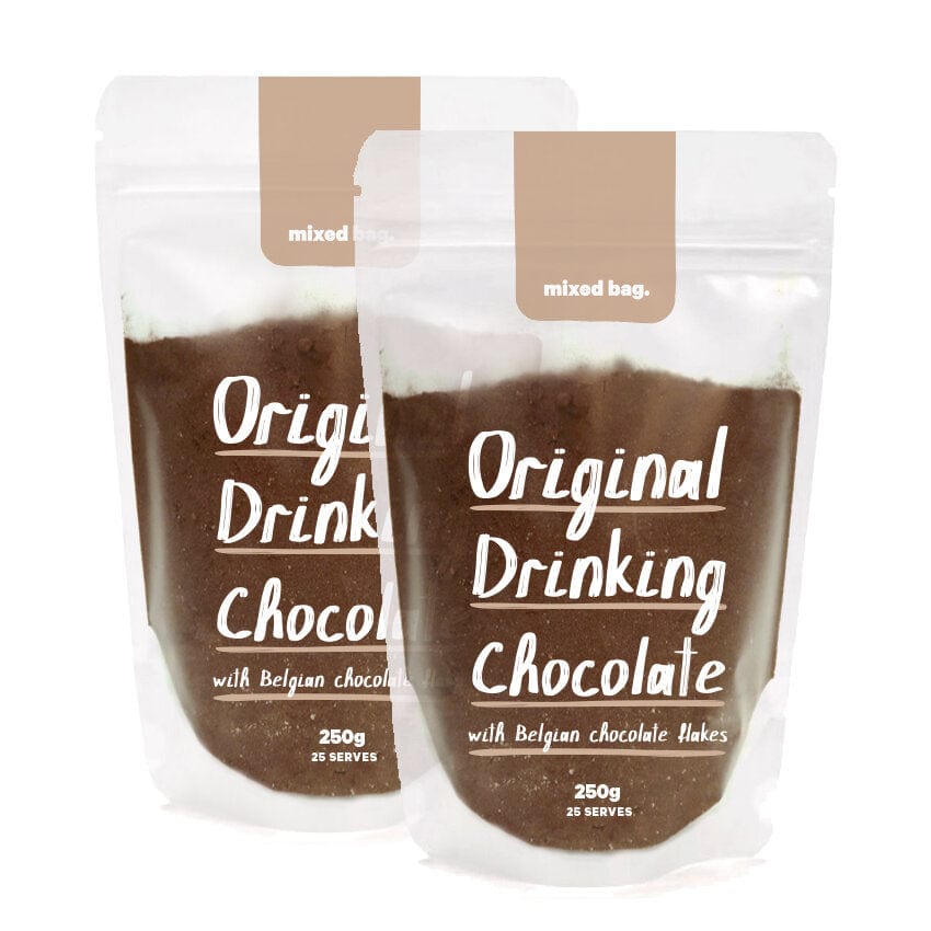Original Cacao Drinking Chocolate Bundle - 2 x 250g (500g) – Mixed Bag